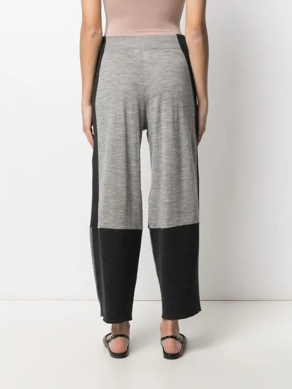 Stella McCartney Colour-block Knitted Trousers