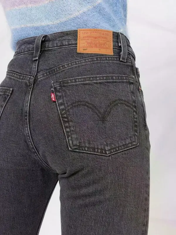 LEVI'S 501 Original Stretch Cropped Jeans