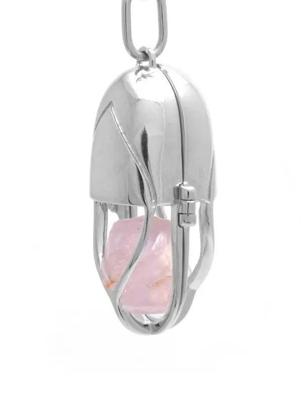 CAPSULE ELEVEN Crystal Pendant Necklace - Silver