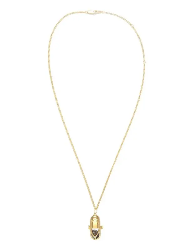 CAPSULE ELEVEN Crystal Pendant Necklace - Gold