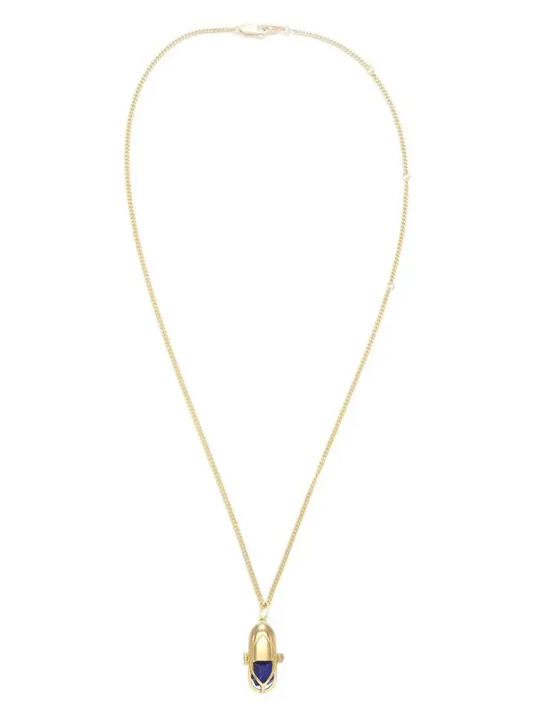 CAPSULE ELEVEN Crystal Pendant Necklace - Gold