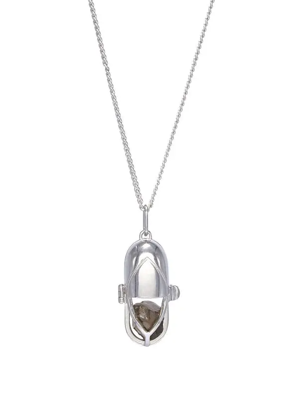 CAPSULE ELEVEN Crystal Pendant Necklace - Silver
