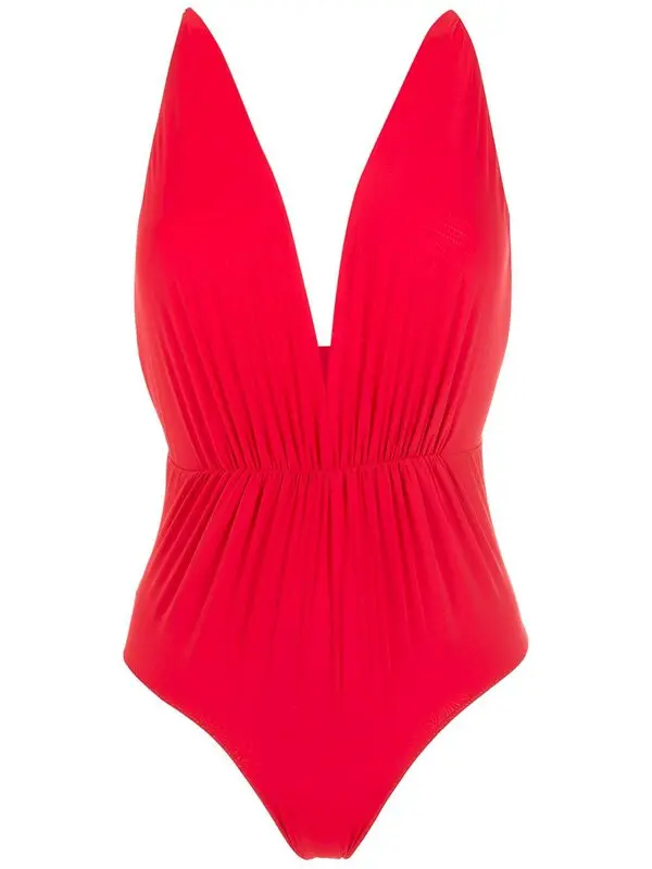 CLUBE BOSSA Maio Clavert Swimsuit - Red