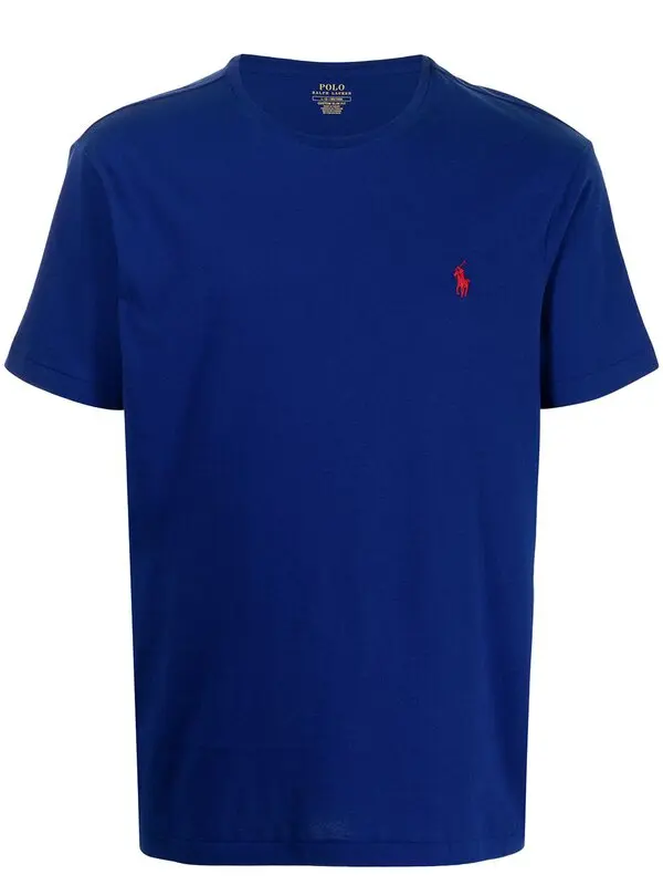 Polo Ralph Lauren Logo-embroidered T-shirt - Blue