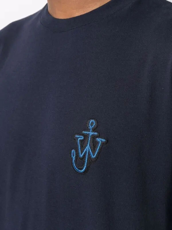 JW Anderson Anchor Patch Cotton T-hirt
