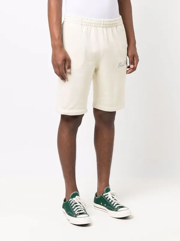 BLUE SKY INN Logo-embroidered Cotton Shorts