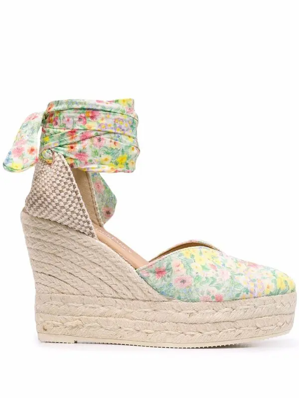 Manebí X Loveshackfancy Espadrille Wedges