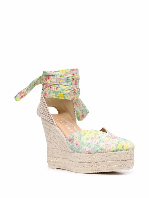 Manebí X Loveshackfancy Espadrille Wedges