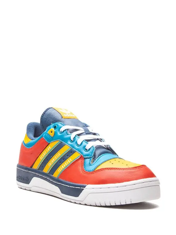 Adidas X Human Made Rivalry Low Sneakers - Blue