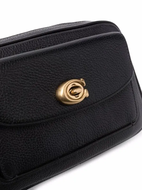 バッグ COACH Willow Camera Bag Shoulder Black Coach Willow Camera Shoulder Bag - Black | Editorialist