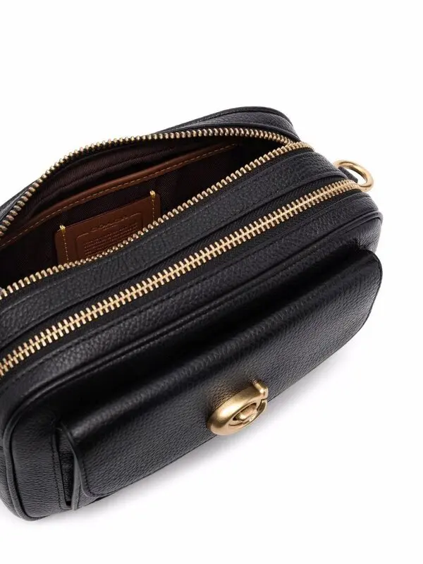 Coach Willow Camera Shoulder Bag - Black | Editorialist