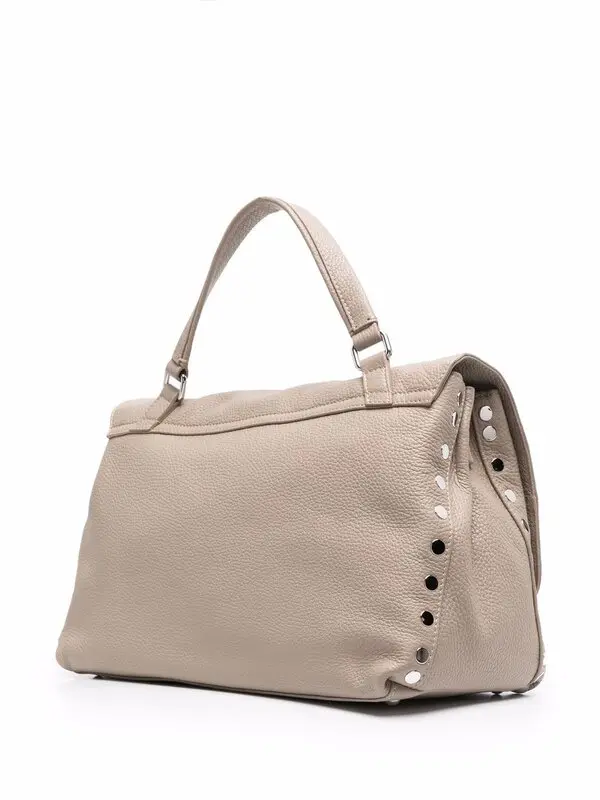 ZANELLATO Pebbled-leather Tote Bag