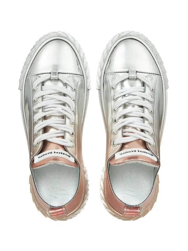 GIUSEPPE ZANOTTI Blabber Low-top Sneakers - Silver