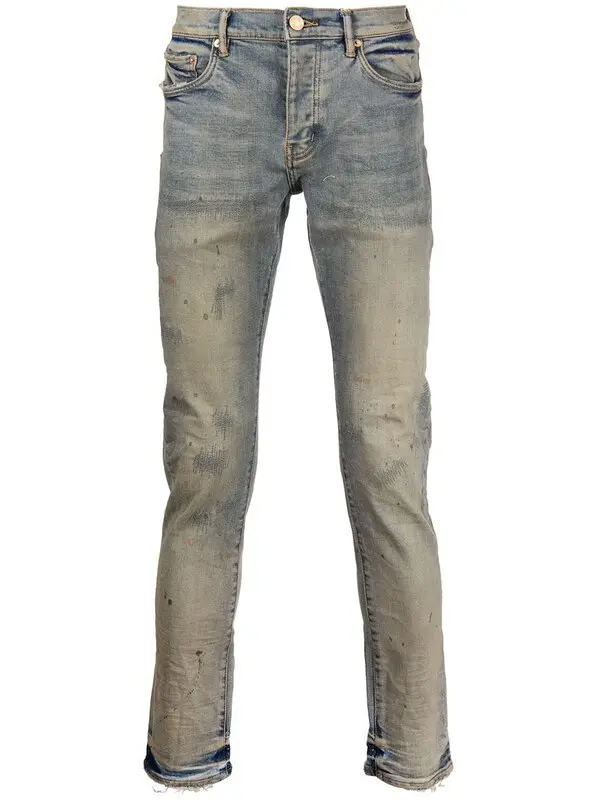 PURPLE BRAND P011 Straight-leg Jeans - Blue