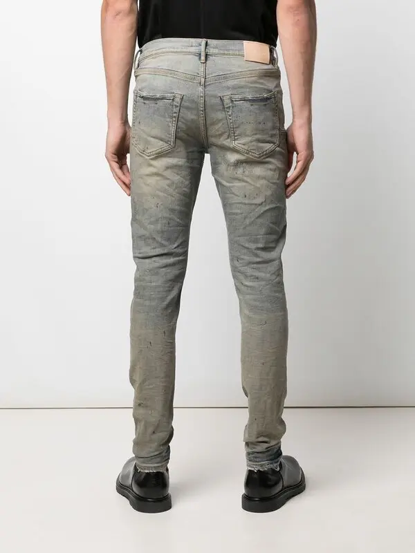 PURPLE BRAND P011 Straight-leg Jeans - Blue