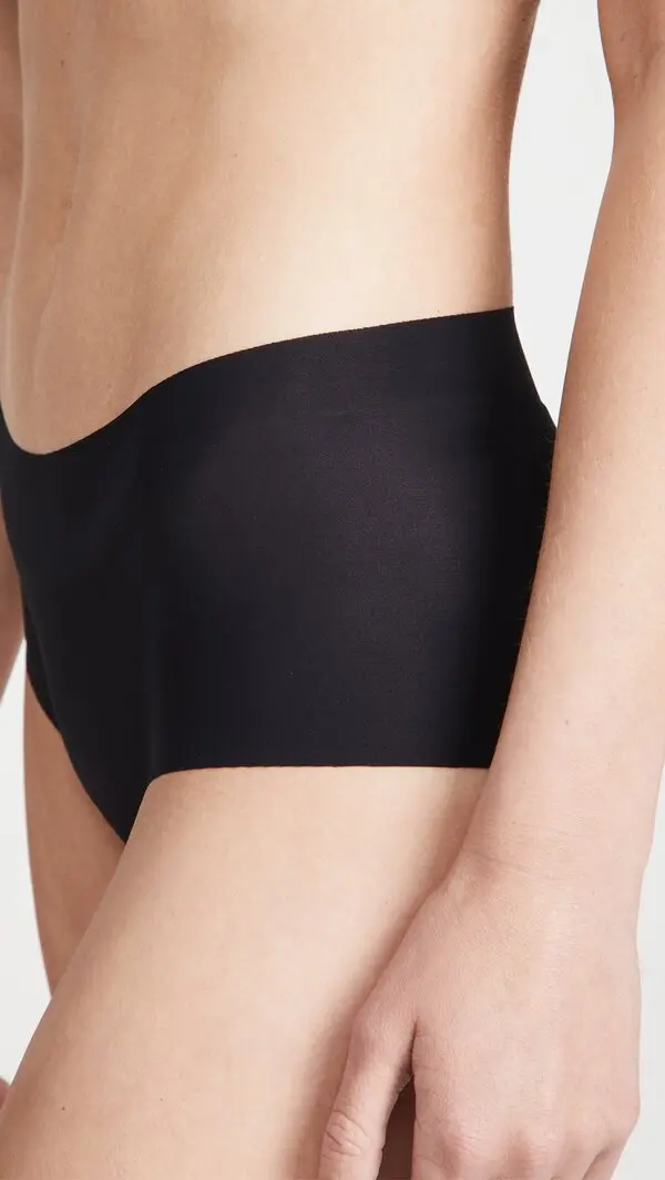 Hanky Panky Breathe Boyshorts 3 Pack - Black/taupe/granite