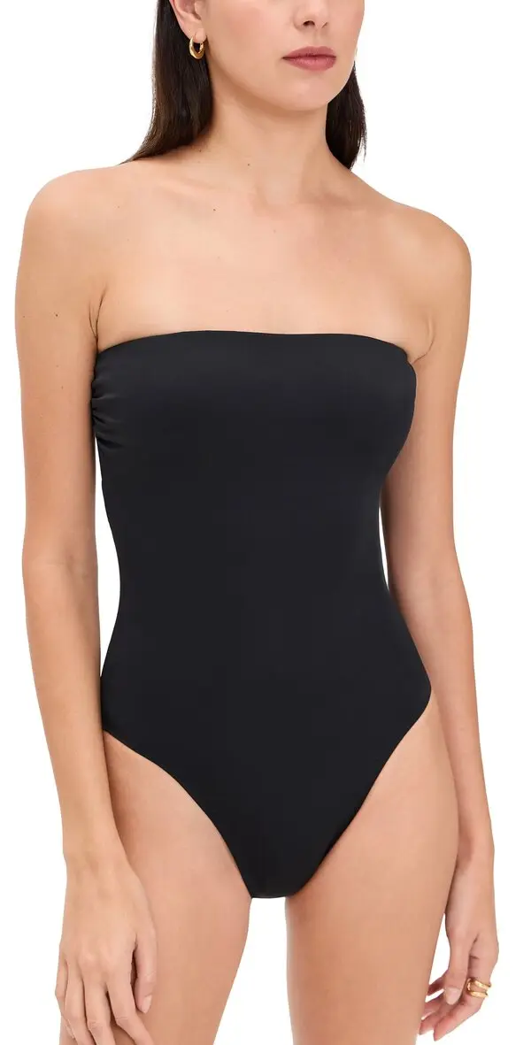 Norma Kamali Bishop One Piece - Black