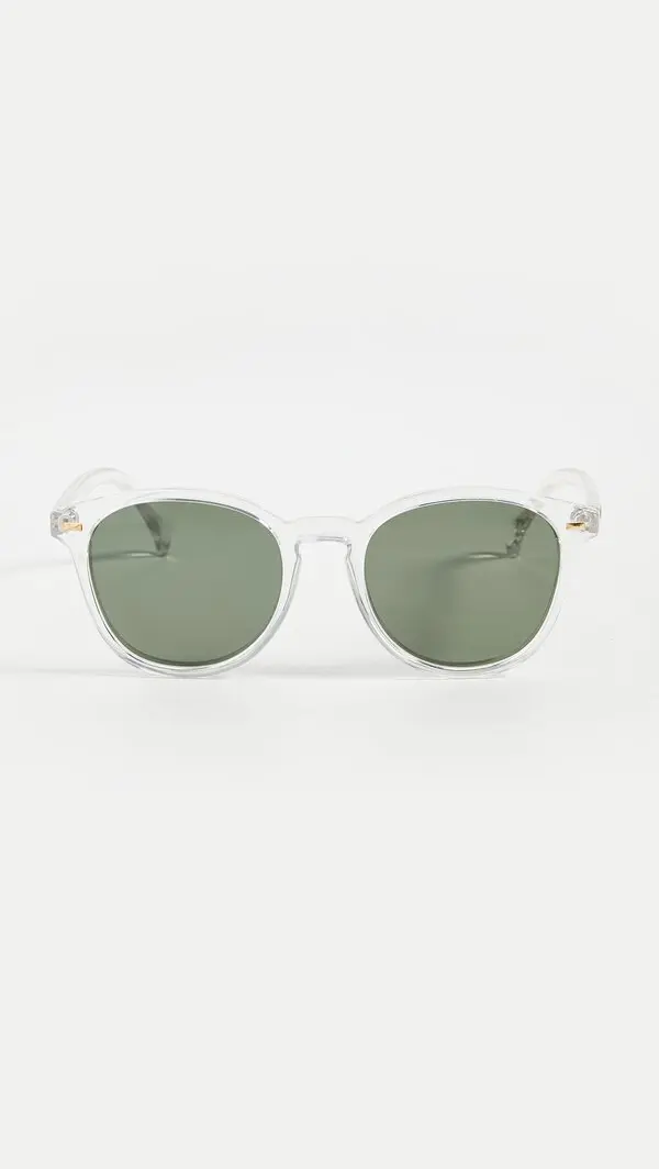 Le Specs Bandwagon Sunglasses - Crystal Clear