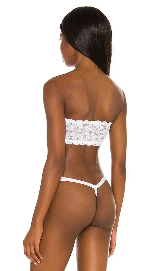 Cosabella Flirtie Bandeau Bra - White
