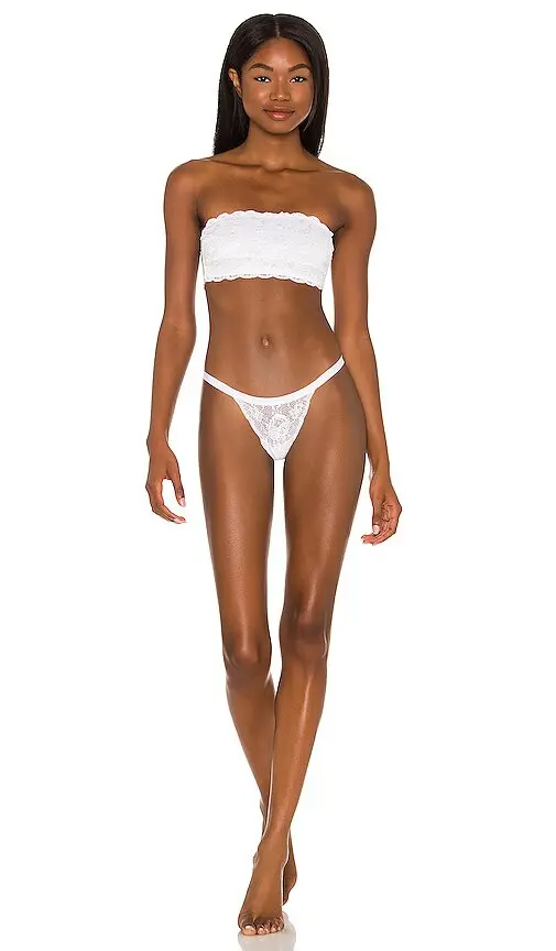 Cosabella Skimpie G-string - White