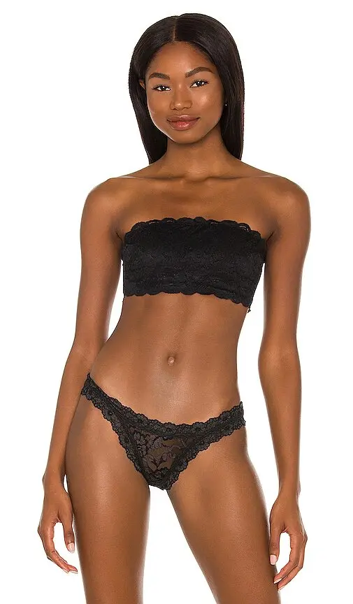 Cosabella Flirtie Bandeau Bra - Black