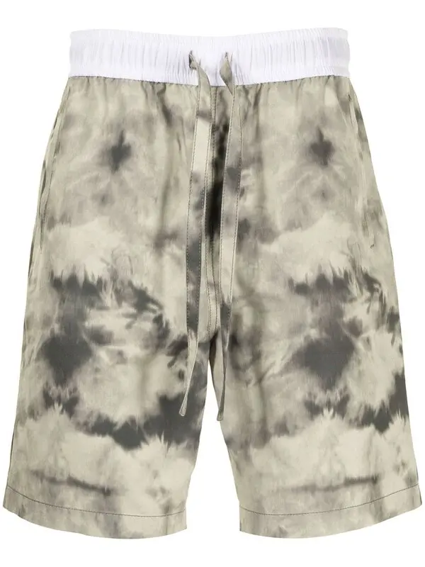 PORTS V Tie-dye Print Shorts