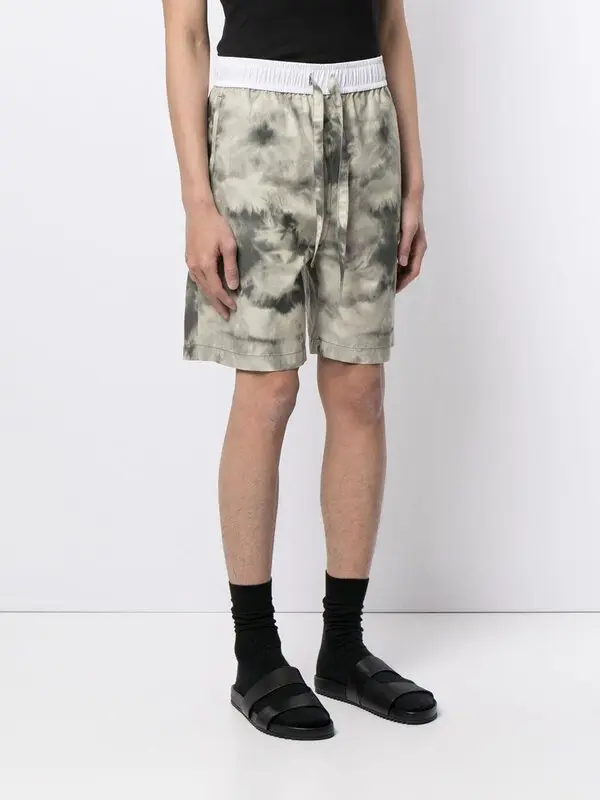 PORTS V Tie-dye Print Shorts