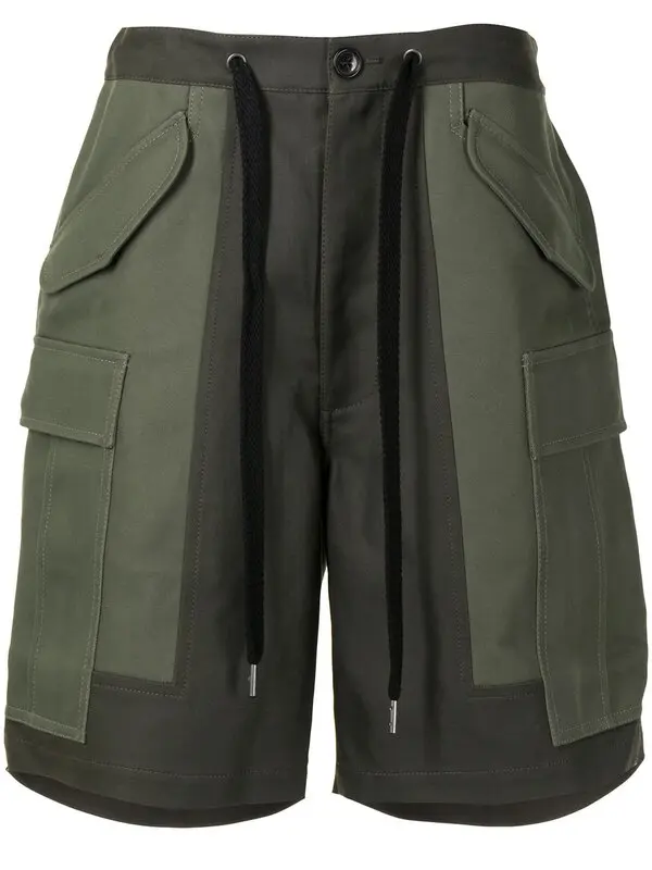 PORTS V Two-tone Cargo Shorts