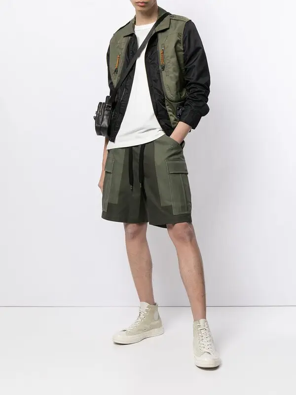 PORTS V Two-tone Cargo Shorts