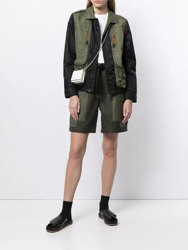 PORTS V Two-tone Cargo Shorts