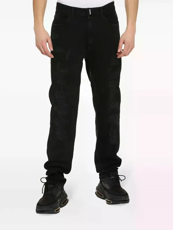 Givenchy Slim-fit Destroyed Jeans
