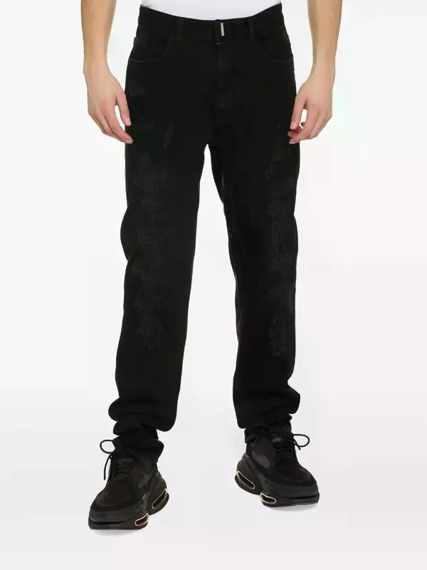 Givenchy Slim-fit Destroyed Jeans
