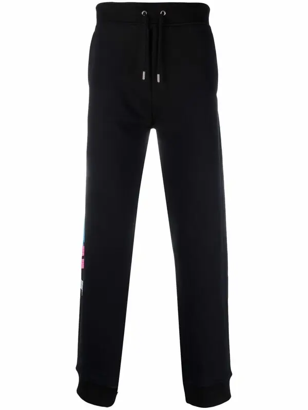 Helmut Lang 3d Logo Track Pants - Black