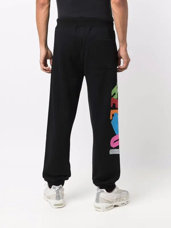 Helmut Lang 3d Logo Track Pants - Black