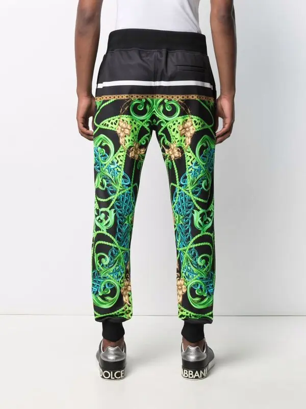 Philipp Plein New-baroque Print Track Pants - Black