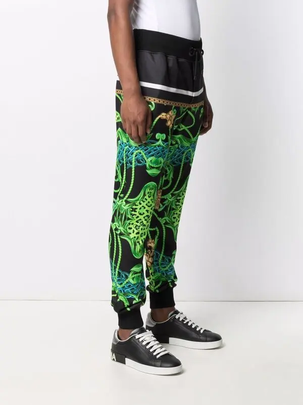 Philipp Plein New-baroque Print Track Pants - Black