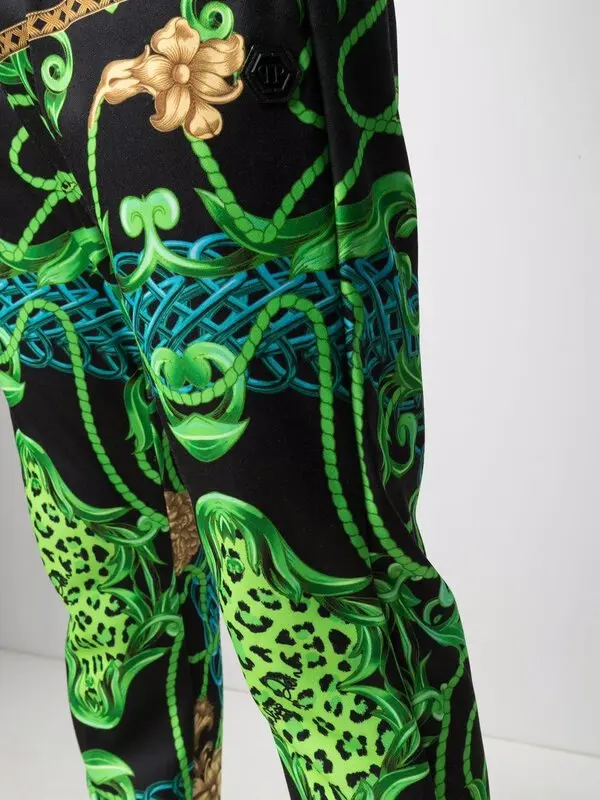 Philipp Plein New-baroque Print Track Pants - Black