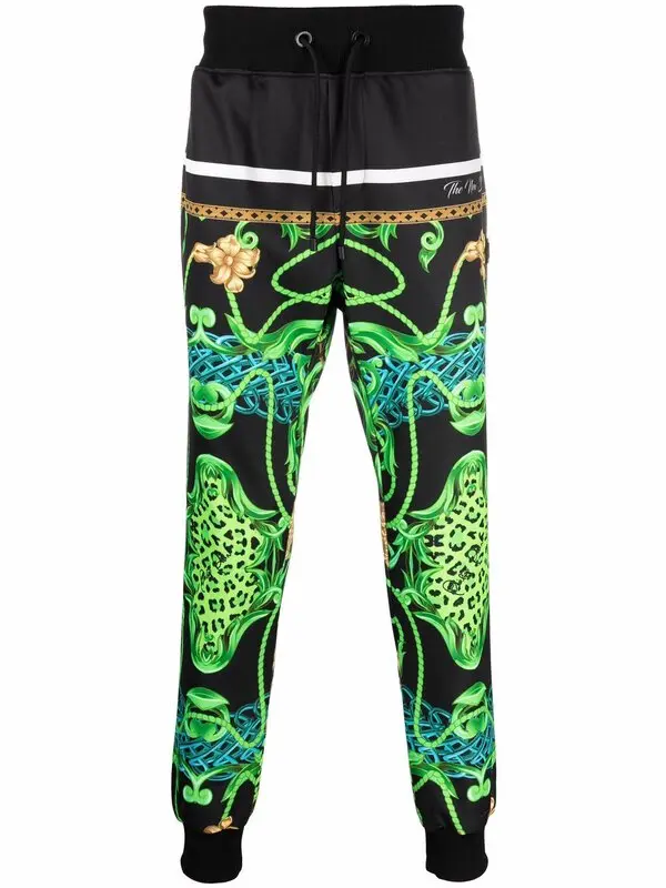 Philipp Plein New-baroque Print Track Pants - Black