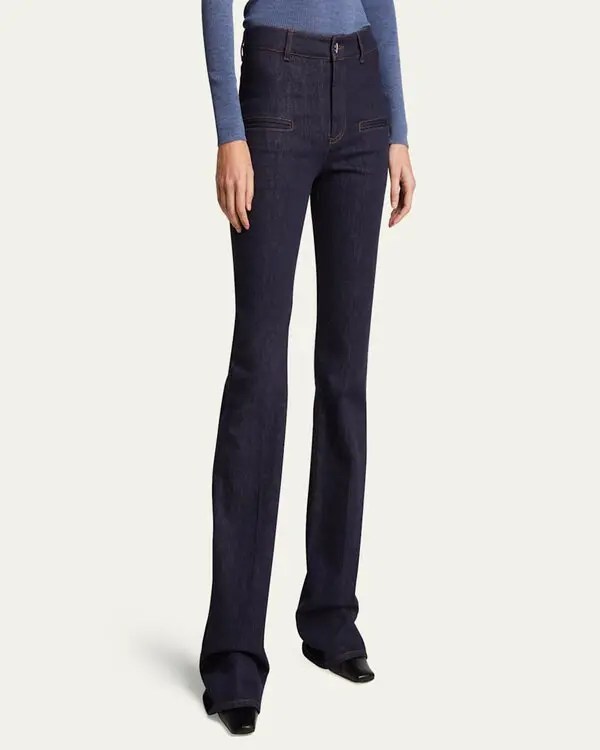 Altuzarra Flared Denim Pants