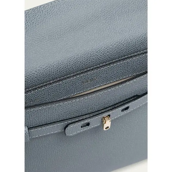 VALEXTRA B-tracollina Leather Shoulder Bag