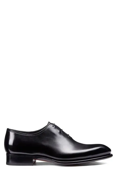 Santoni Plain Toe Derby