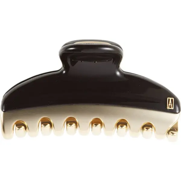 Alexandre De Paris Vendome Hair Clip - Black Gold