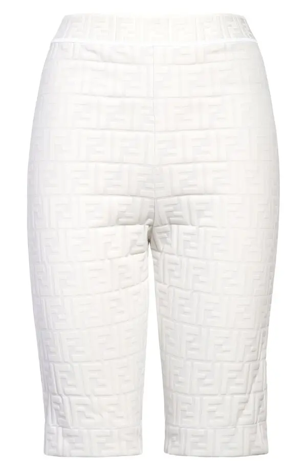 Fendi Rama Ff Logo Bike Shorts