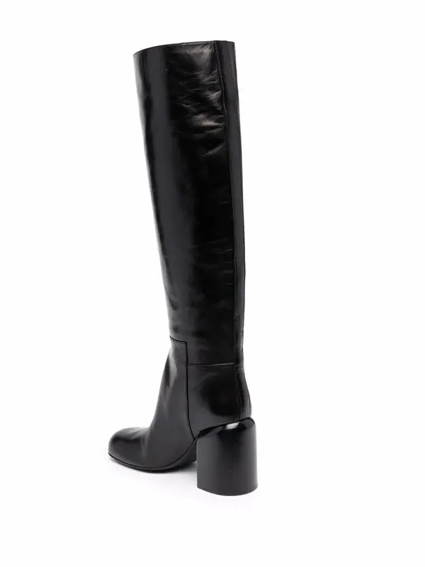 JIL SANDER Knee-length Leather Boots