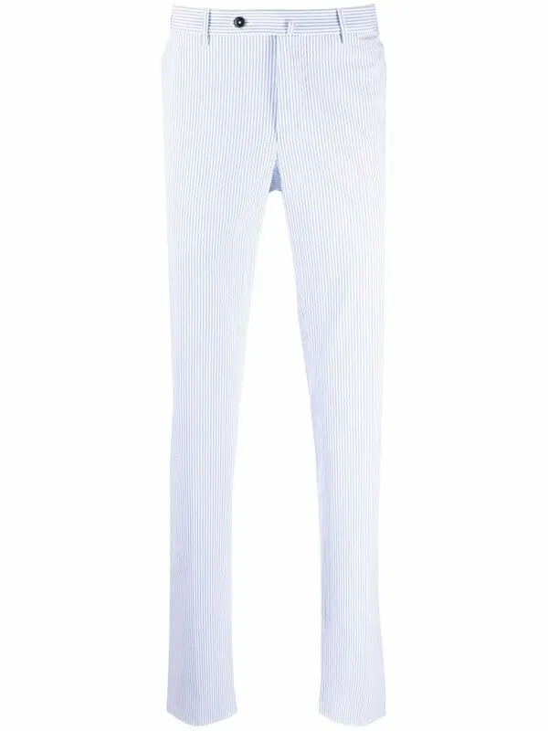 PT TORINO Pinstripe-pattern Chinos