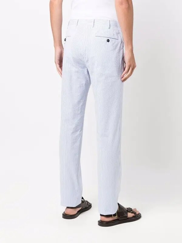 PT TORINO Pinstripe-pattern Chinos