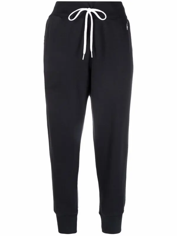 Polo Ralph Lauren Pony-embroidered Track Pants - Black