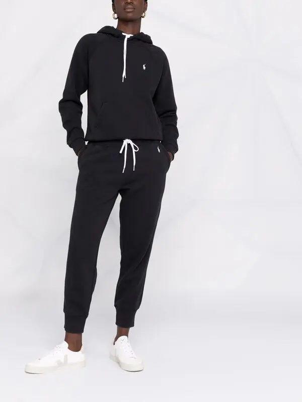 Polo Ralph Lauren Pony-embroidered Track Pants - Black
