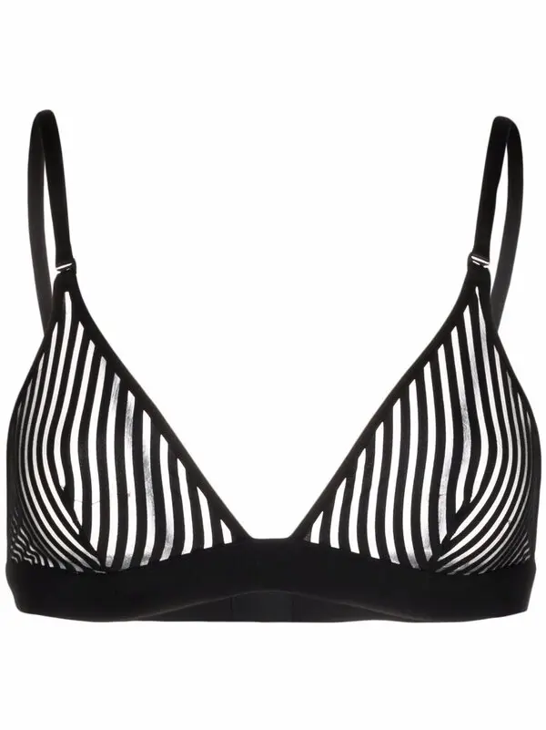 MAISON CLOSE Soutien-gorge Triangle Bra - Black