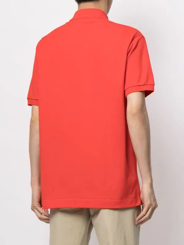 Lacoste Classic Appliqué-logo Polo Shirt - Red